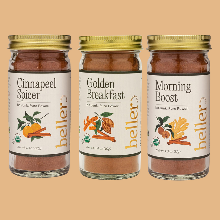 3-Pack Ceylon Cinnamon Seasoning Blends – Beller Nutrition